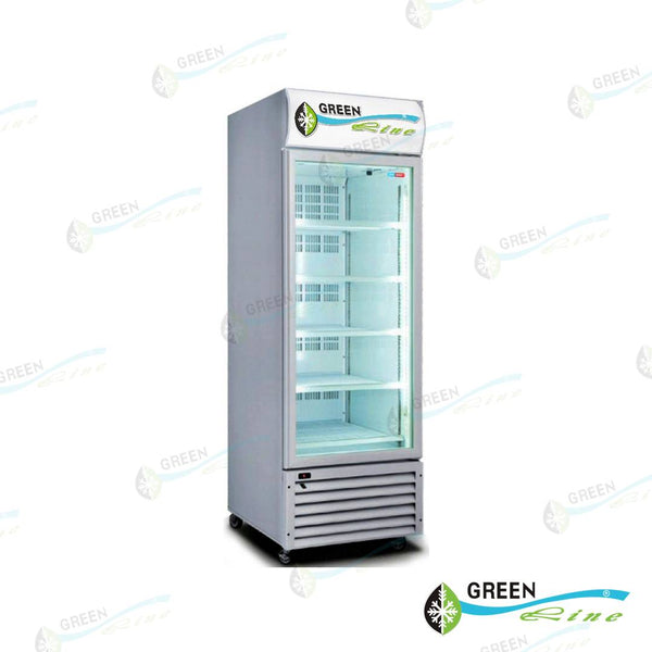 GL1DC500-3 SINGLE GLASS DOOR FRIDGE 500 LITRE CAPACITY 2°C - 5°C 700 x ...